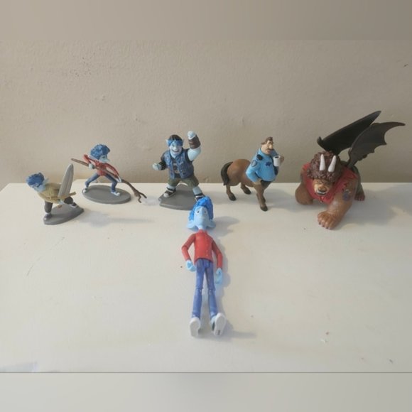 Disney | Toys | Disney Pixar Onward Figures Set Of 6 | Poshmark